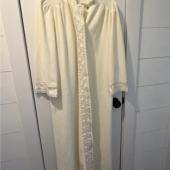 Sabrina | Intimates & Sleepwear | Sabrina Cream Embroidered Womens ...